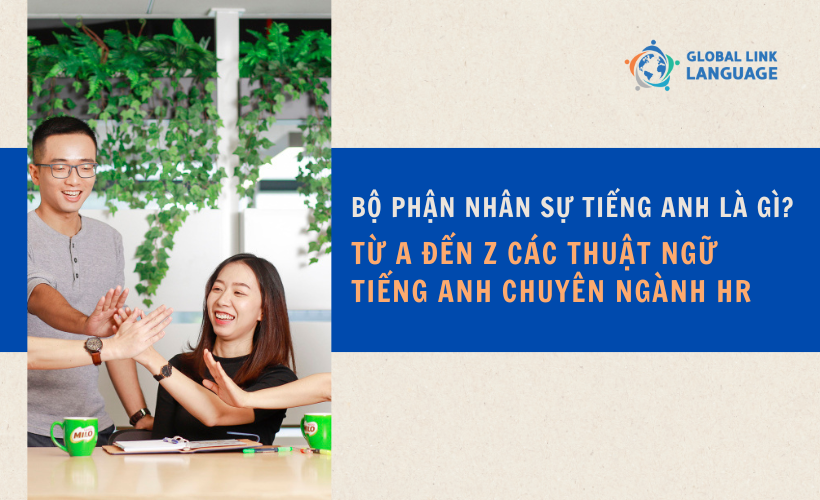 Bộ phận nhân sự tiếng Anh là gì? Từ A đến Z các thuật ngữ tiếng Anh ...